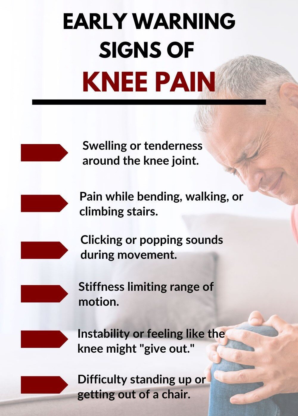 Early Warning Signs of Knee Pain to Watch - Fitness Guides