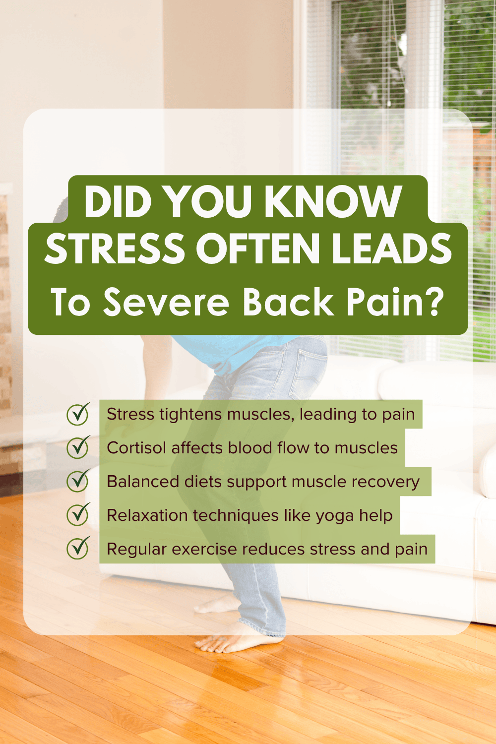 Stress and Back Pain: How They’re Deeply Connected - Fitness Guides
